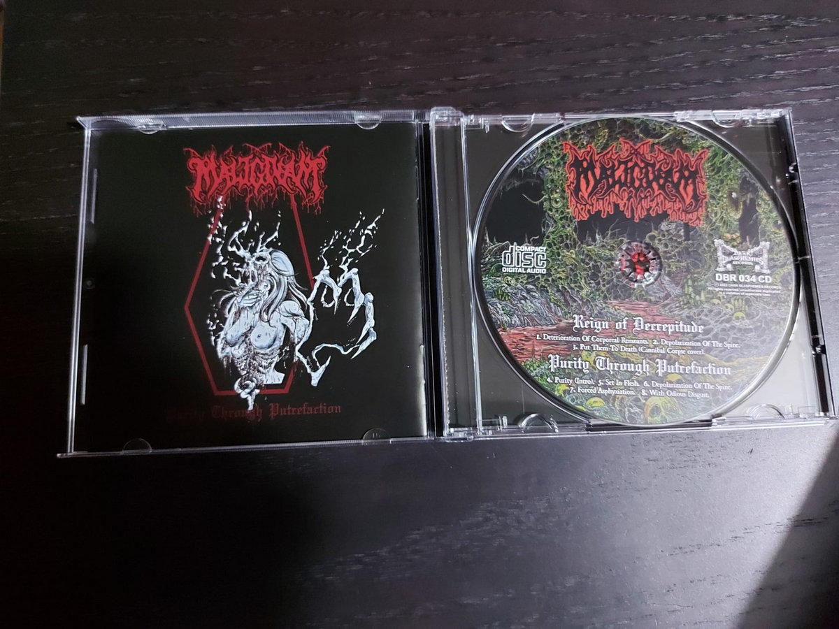 Reign Of Decrepitude | Malignant | Dark Blasphemies Records