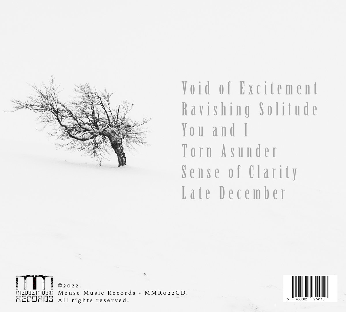 Mirthless - Late December Blossomed Flower | MMR022 | Mirthless | Meuse ...