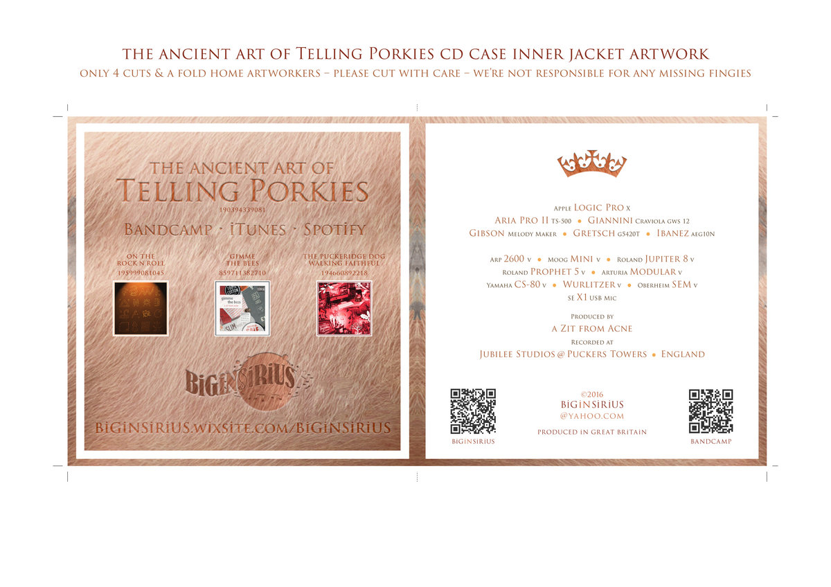 The Ancient Art Of Telling Porkies | Terry F Smith | Big In Sirius