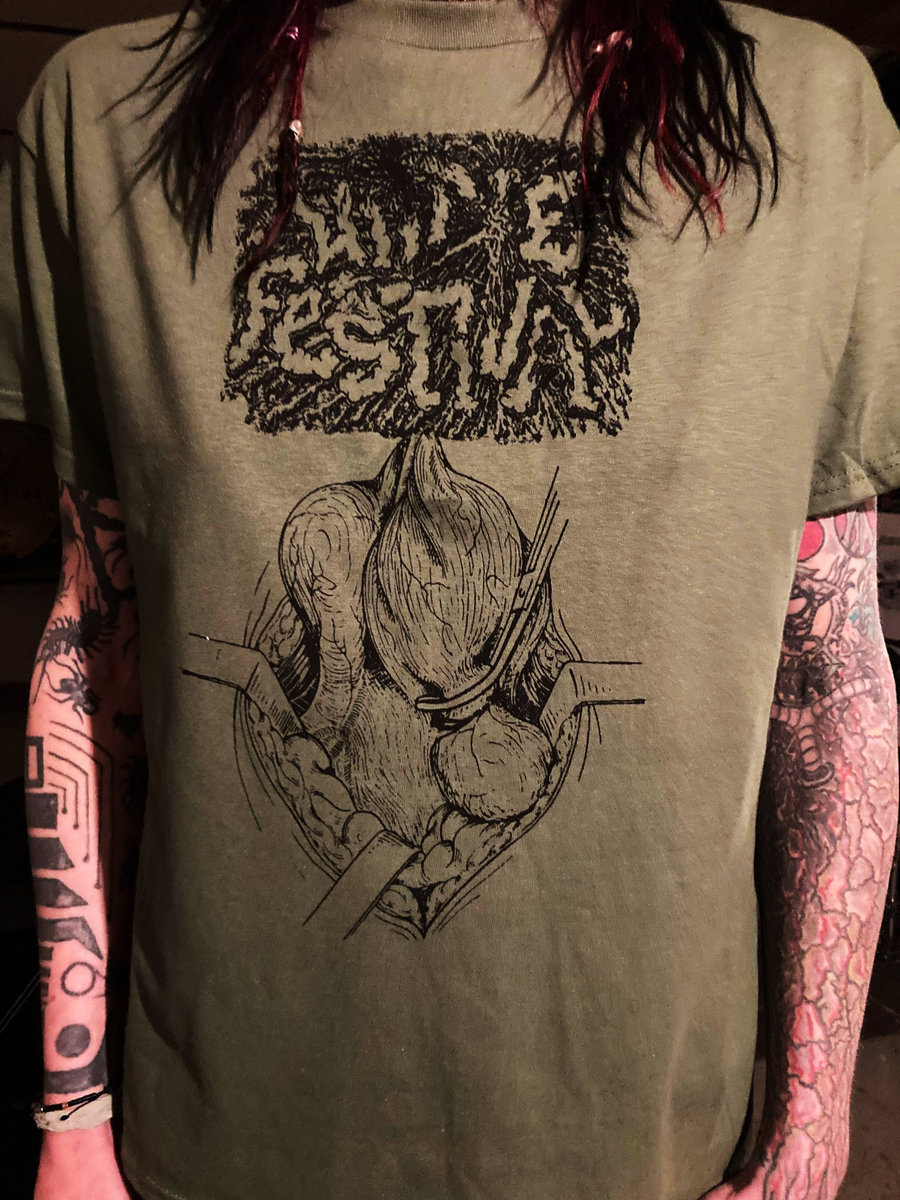 Urine Festival - Piss Promo t-shirt | STRANGULATION FURROW RECORDS