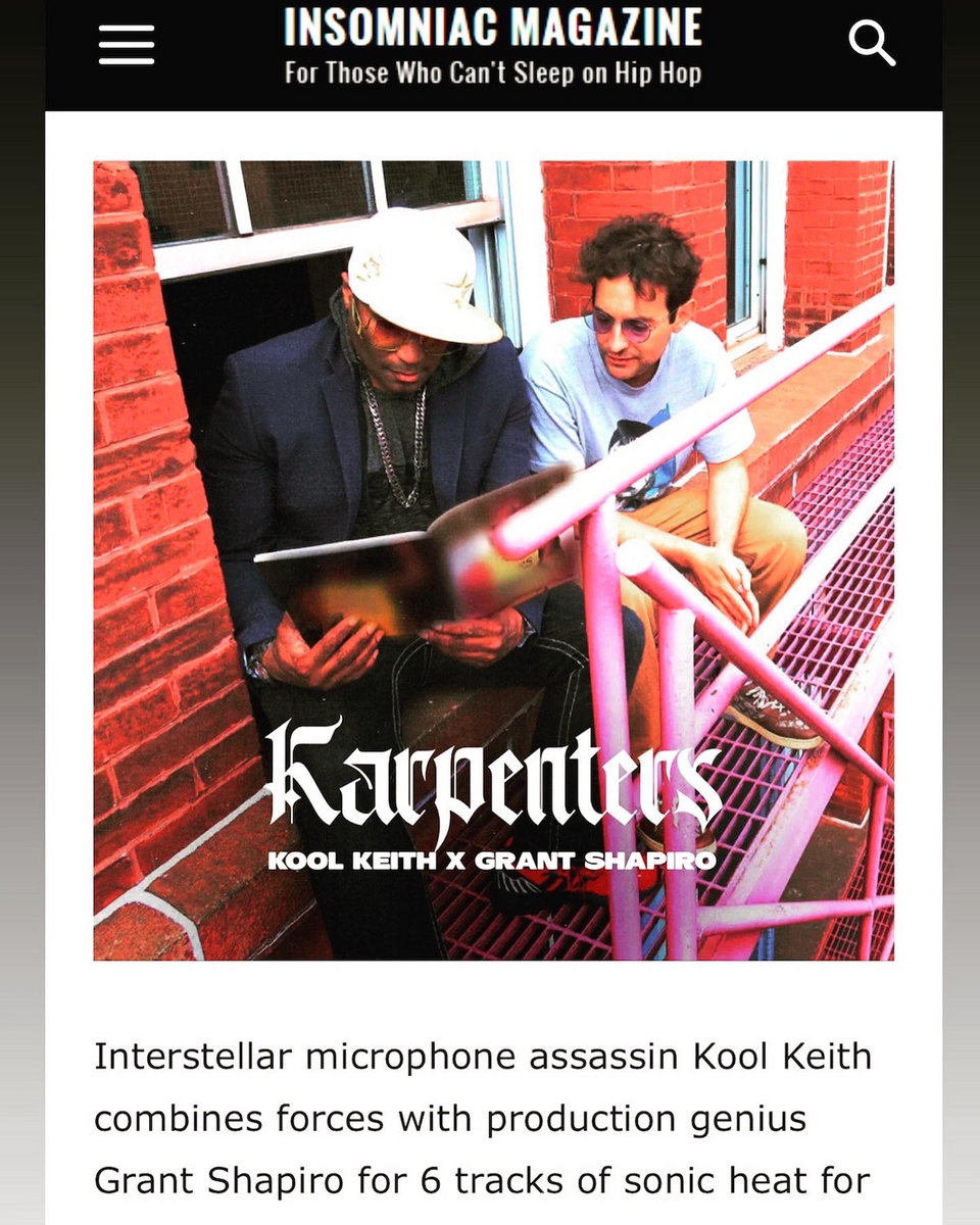 Karpenters | Karpenters (Kool Keith & Grant Shapiro)