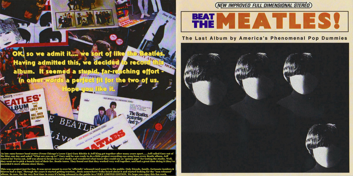 Beat The Meatles! "Limited Edition" CD....(FREE shipping for U.S ...