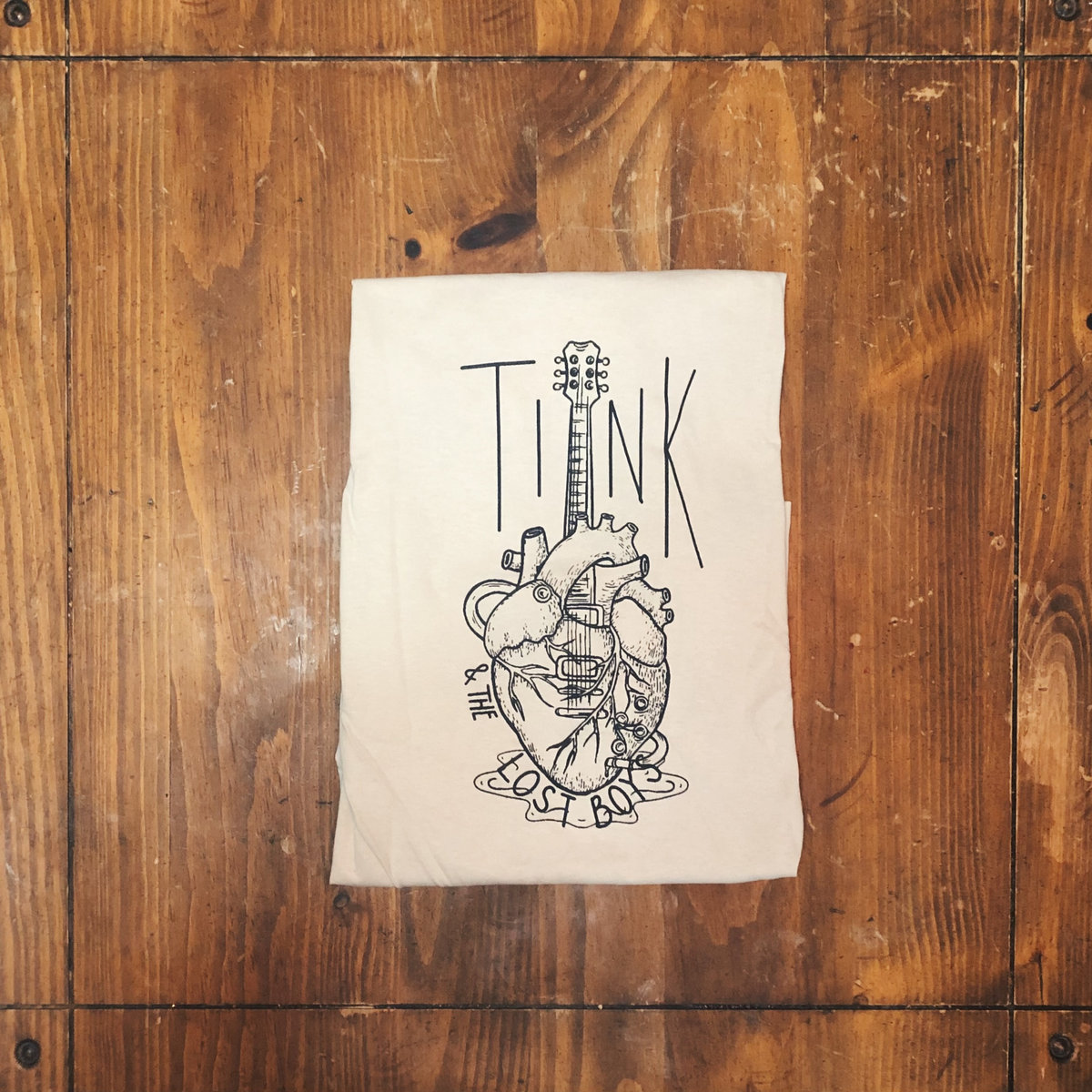 Heart-Guitar Tee Shirt (2021) | Tink and the Lost Boys