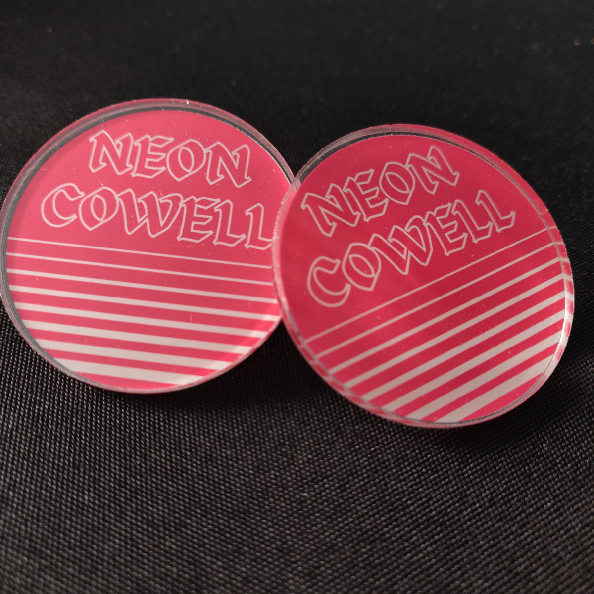Neon Cowell Acrylic Pin | Ian Cowell
