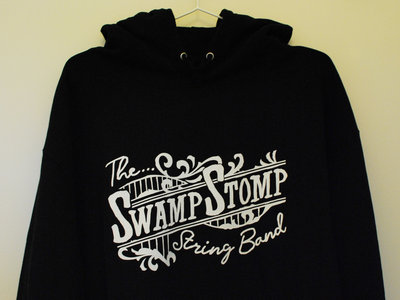 Swamp Stomp Logo Hoodie Black | The Swamp Stomp String Band