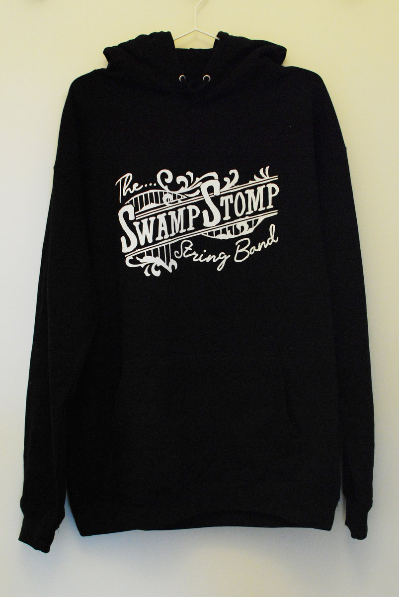 Swamp Stomp Logo Hoodie Black | The Swamp Stomp String Band