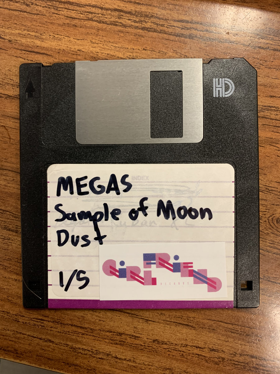 MEGAS - Sample of Moon Dust LIMITED EDITION 3.5" Floppy Diskette ...