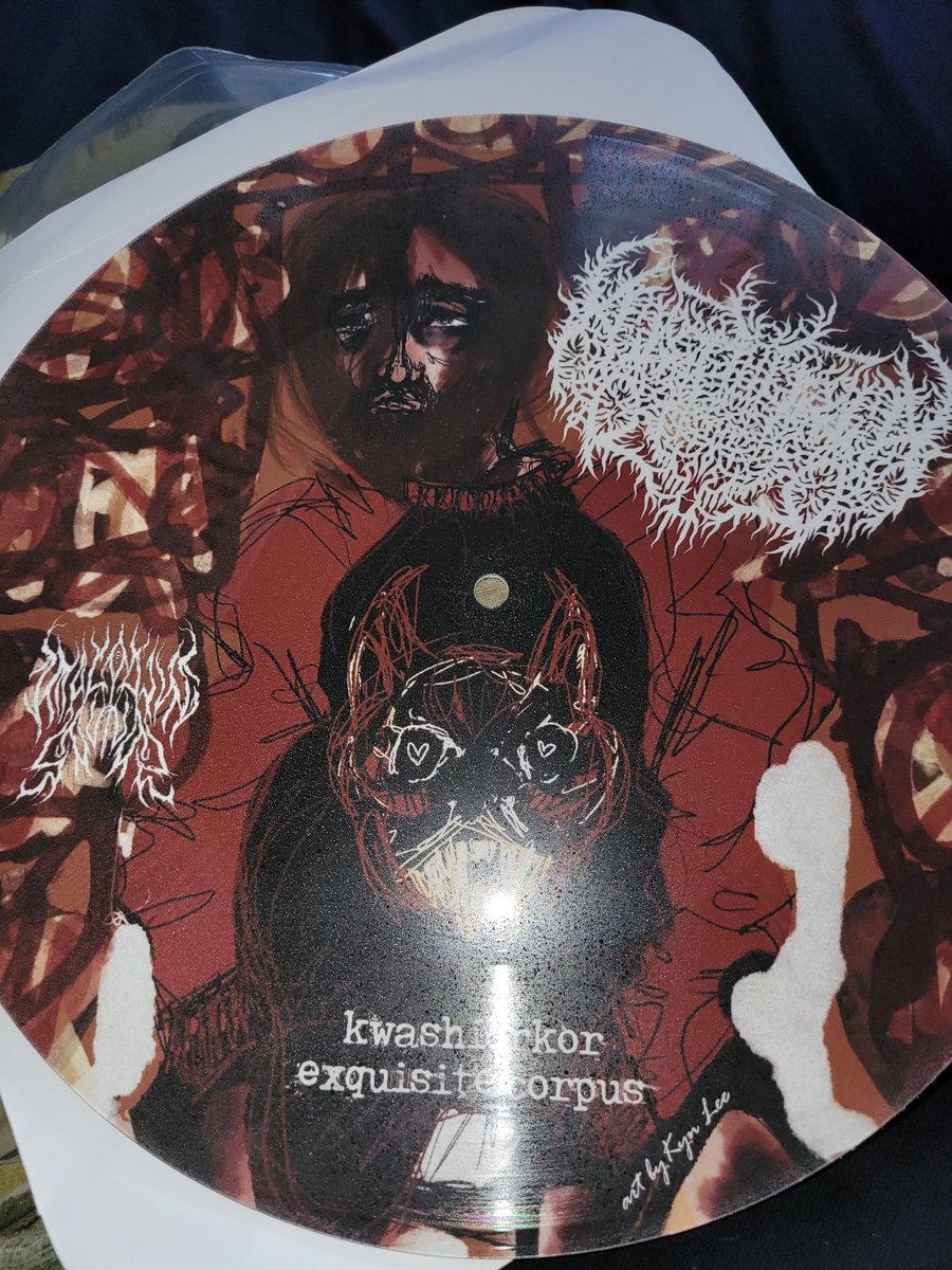 Squelch Chamber Kwashiorkor Split Lathe Cut 10 Picture Disc Squelch Chamber