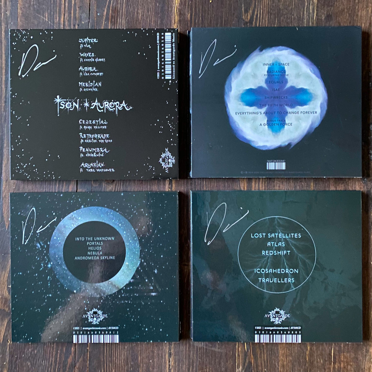 Complete ISON 4 X CDs Discography signed Bundle | ISON