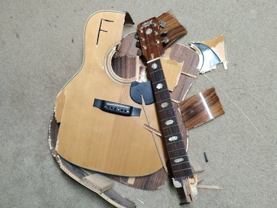 OFFICIAL FLANNEL CONTRACT GUITAR | The Flannel Contract