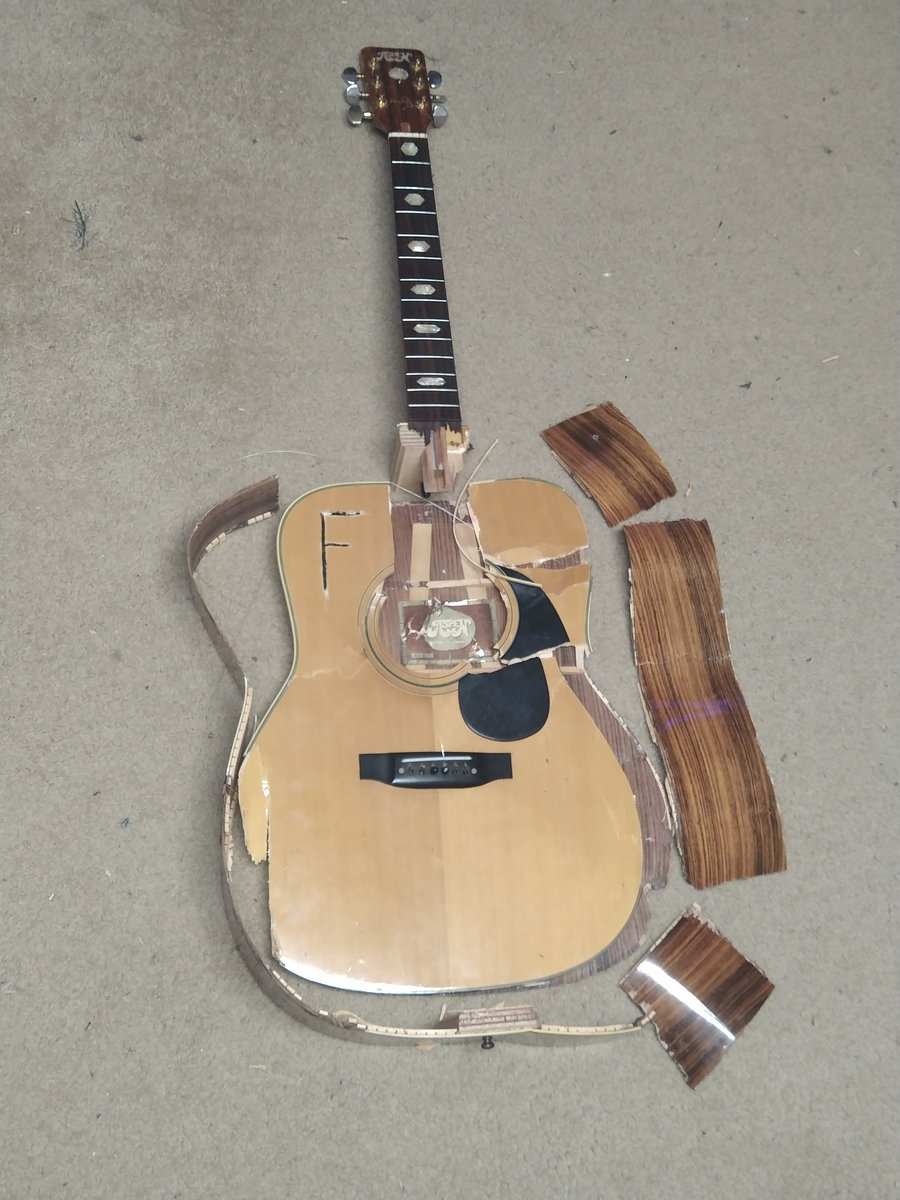 OFFICIAL FLANNEL CONTRACT GUITAR | The Flannel Contract