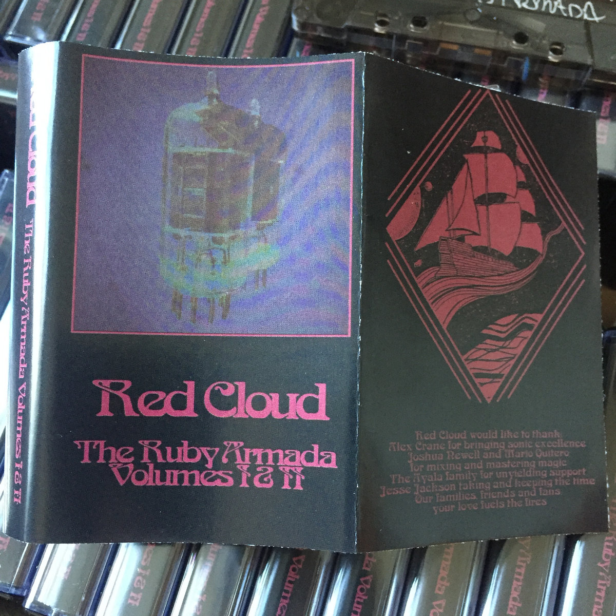Limited Edition Ruby Armada Vol I and II Cassette | Red Cloud