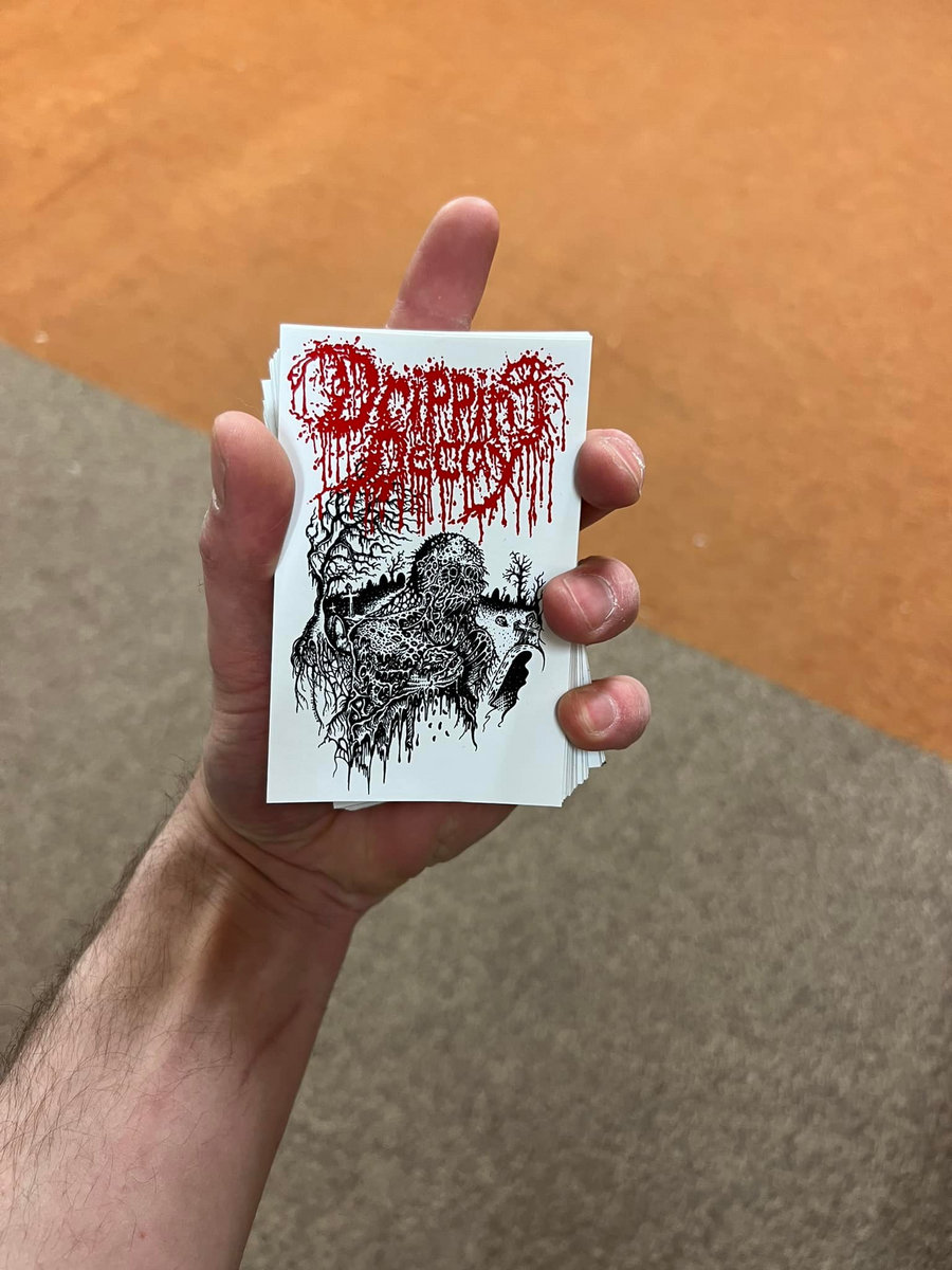 "Watching You Rot" Vinyl Stickers (5 Pack) | Dripping Decay