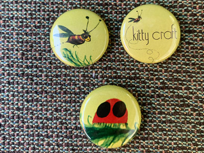 Kitty Craft Button Pack #3 | Kitty Craft