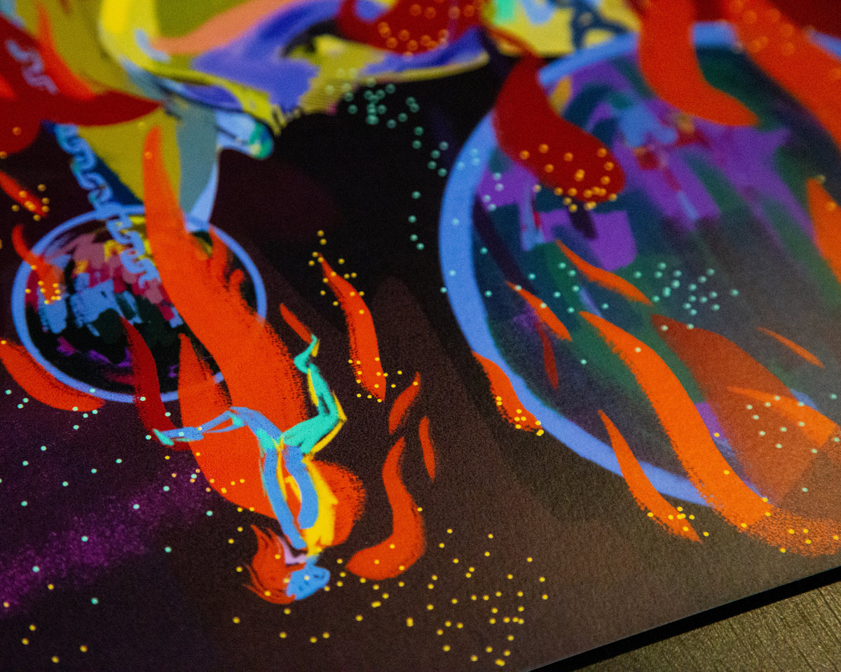 The Anxious Thoughts Project Poster (Card Stock) | Ben Teeney