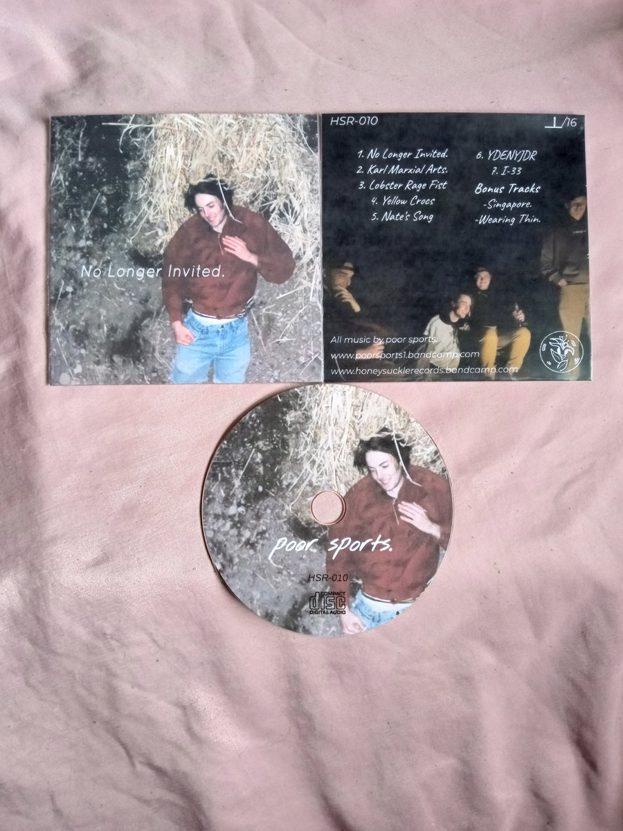 No Longer Invited | Poor Sports. | Honeysuckle Records