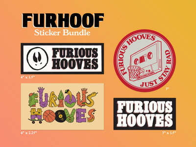 Furhoof 2022 Sticker Bundle | Furious Hooves