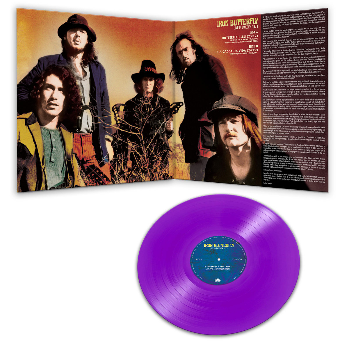 Live in Sweden 1971 | Iron Butterfly
