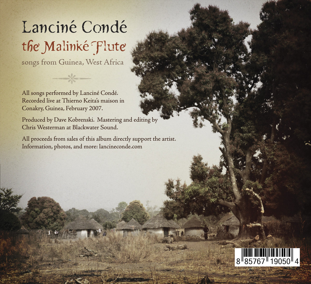 The Malinké Flute: Songs from Guinea, West Africa | Lanciné Condé ...