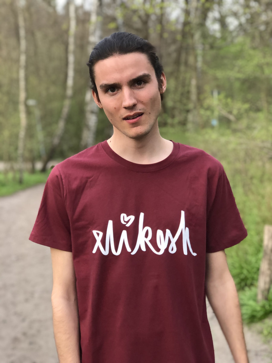Mikesh T-Shirt Burgundy | Mikesh