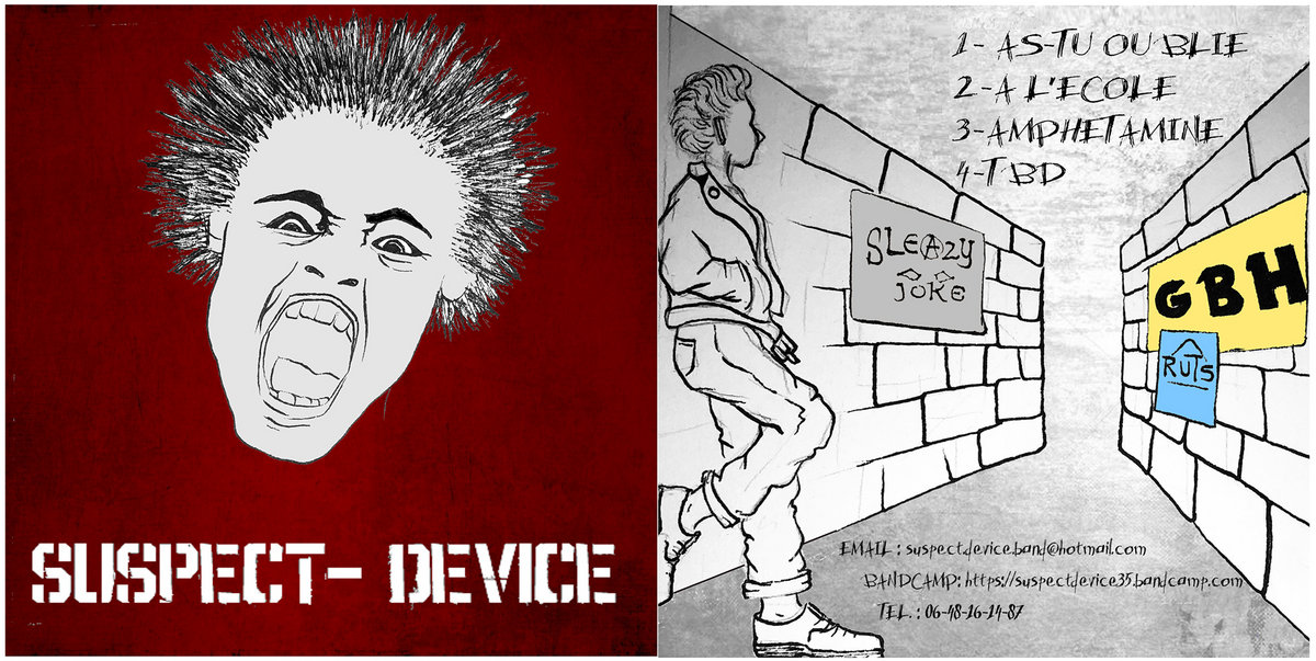 Suspect-Device - EP 4 titres - 2018 | Suspect Device
