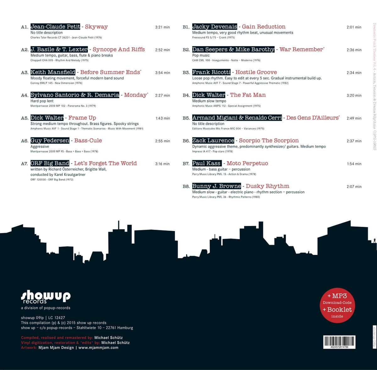 Various - Dramatic Funk Themes Vol. 4 | SHOWUP RECORDS
