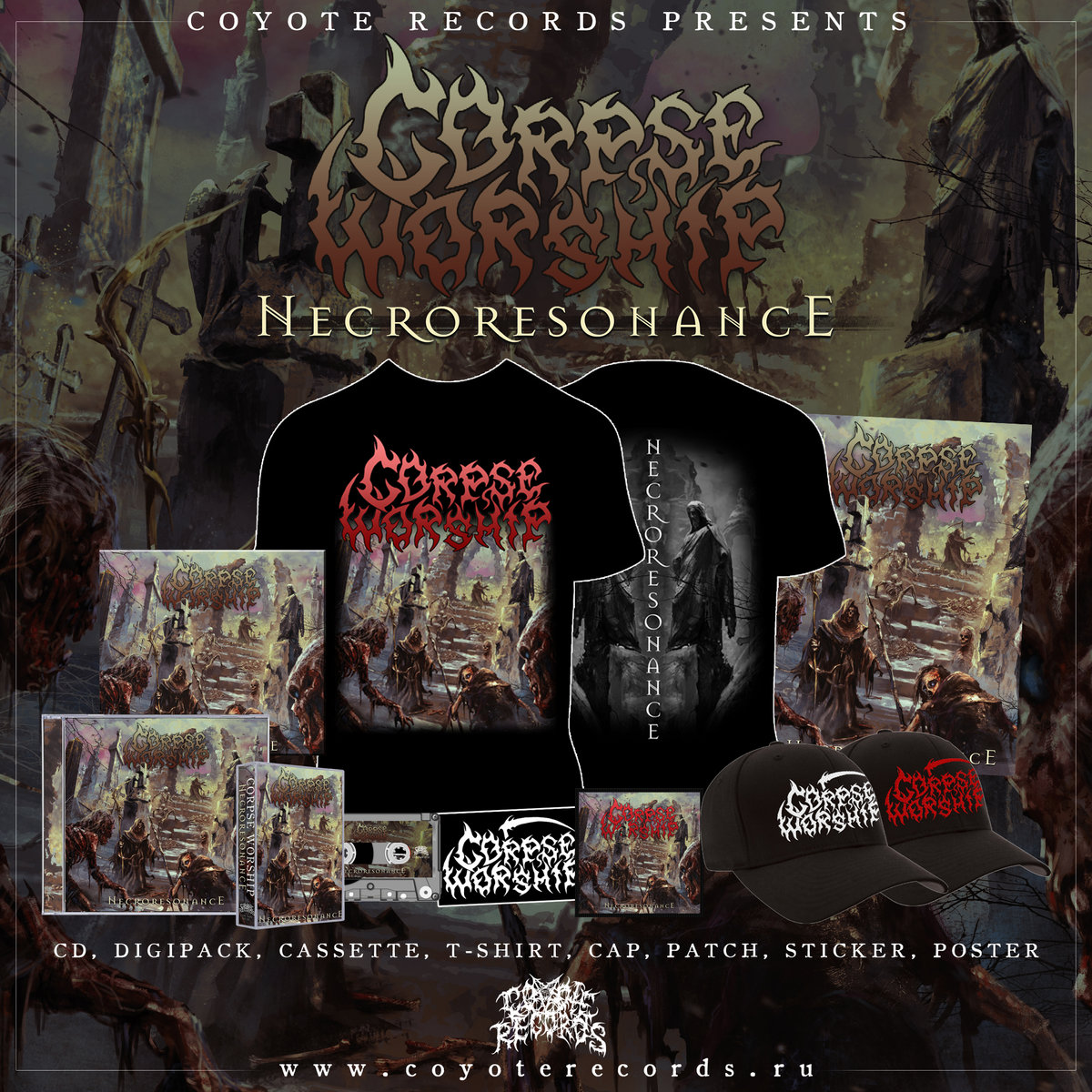 Necroresonance | CORPSE WORSHIP | coyoterecords