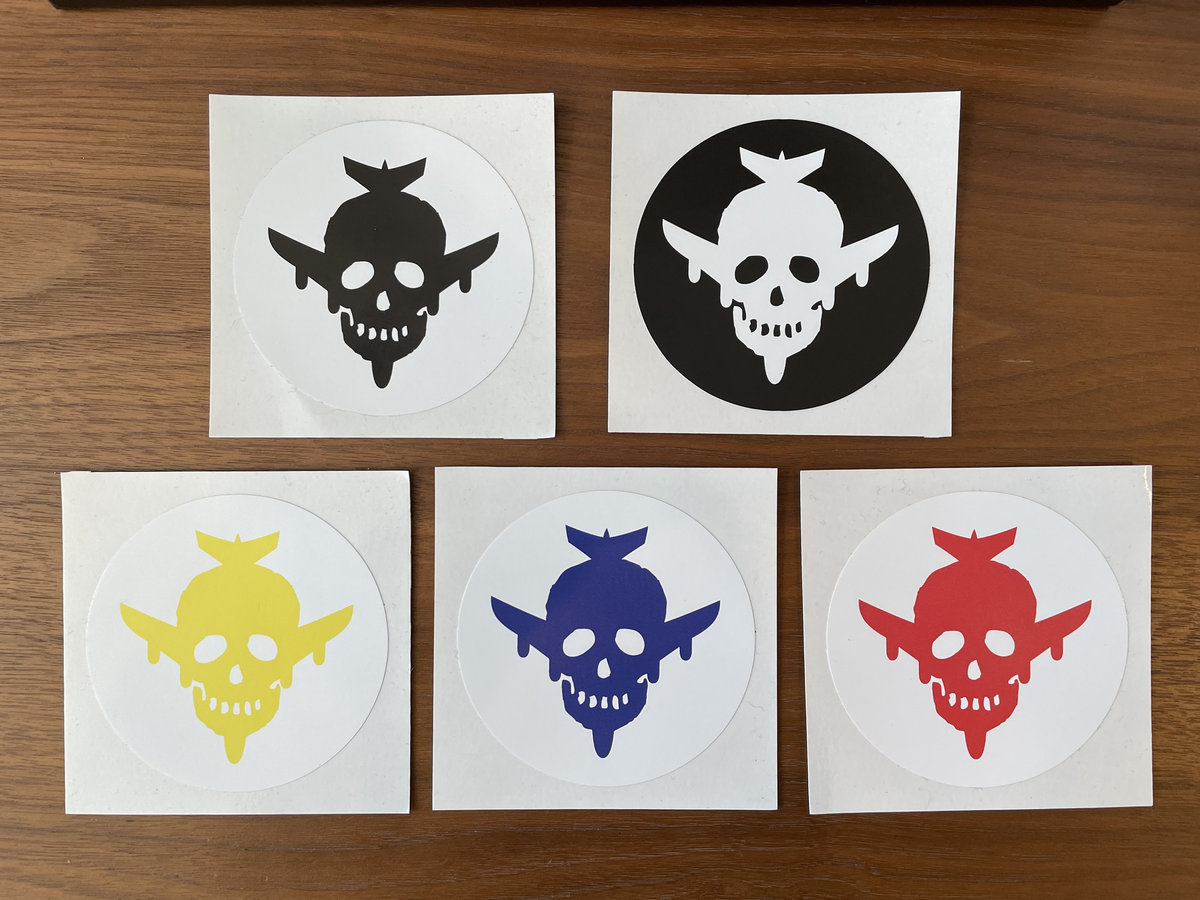 Skull Plane Sticker Pack | Pete International Airport