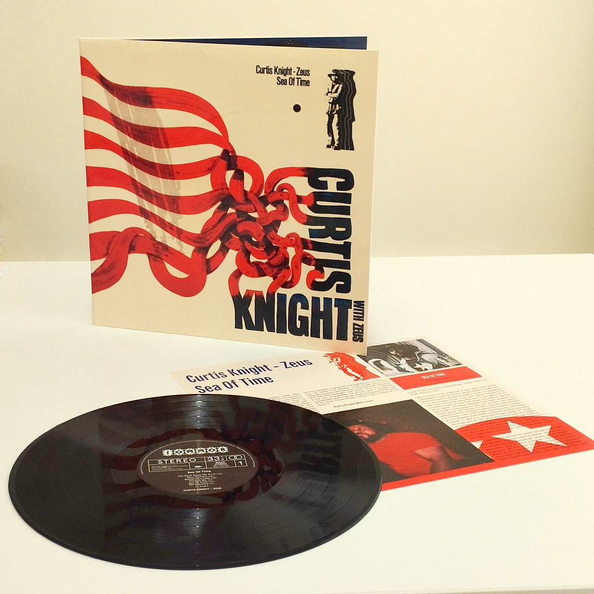 CURTIS KNIGHT ZEUS - Sea of Time LP | Guerssen Records