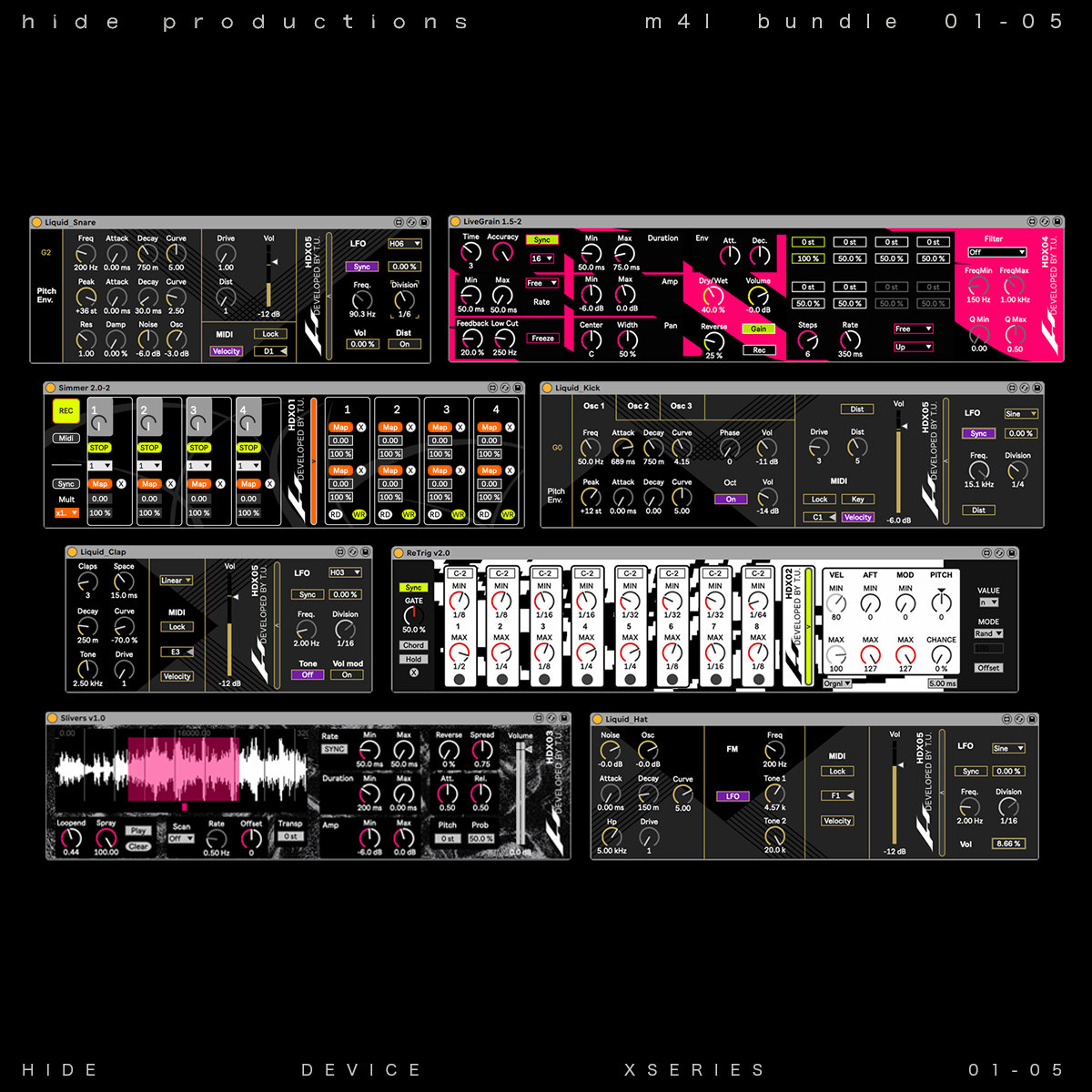 M4L Bundle #1 [X01-X05] | HIDE | H-4