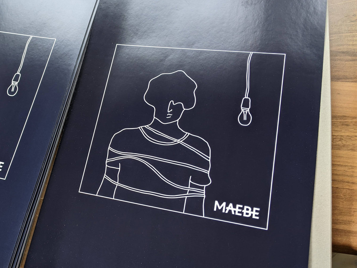 Maebe A3 poster | Maebe