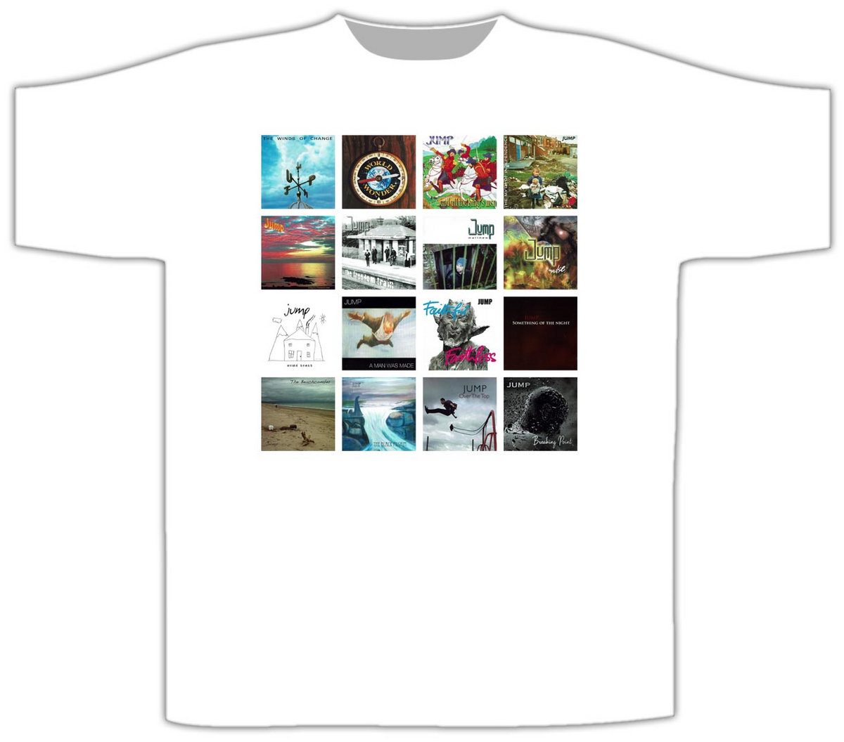 Jump Album Covers T-Shirt | JUMP