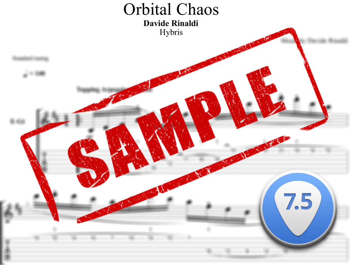 'Hybris' Complete Guitar Transcription Bundle (Digital) | Davide Rinaldi