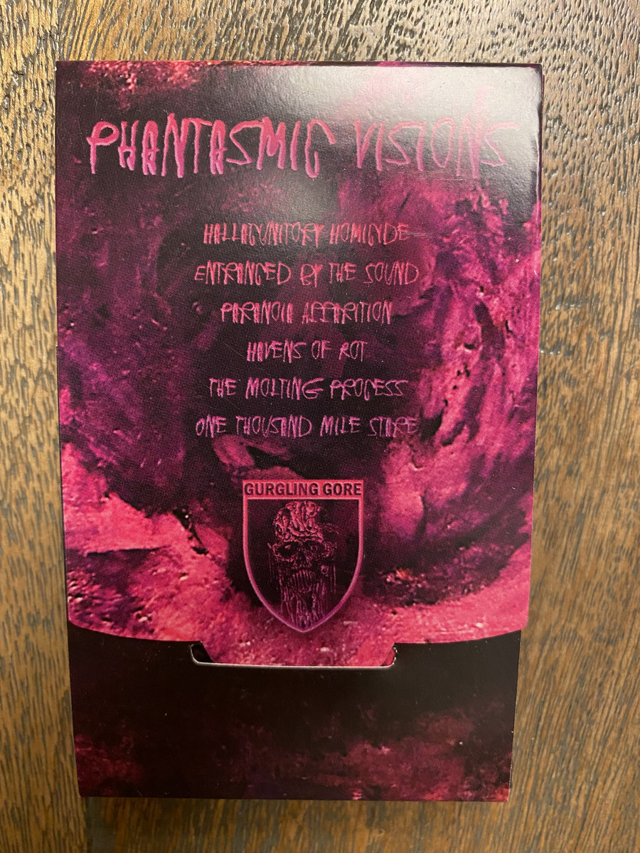 Paranoia Apparition “phantasmic visions” pro tape | RFL RECORDS