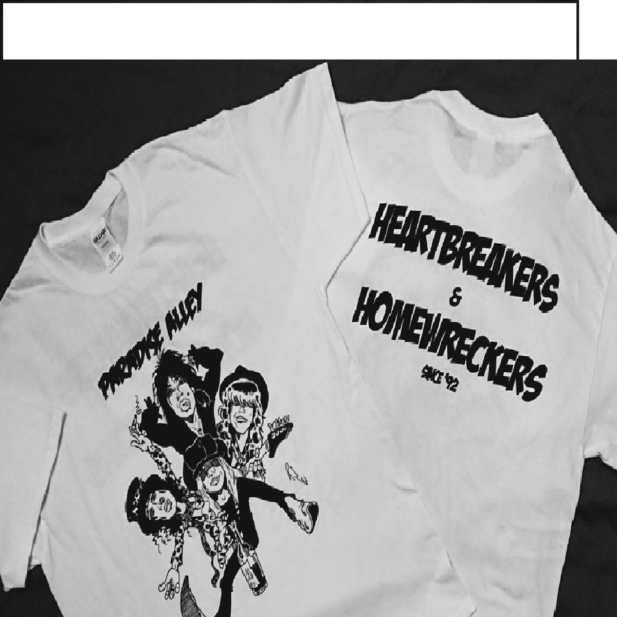 Classic Ray Zell Cartoon T-shirt with backprint | Paradise Alley