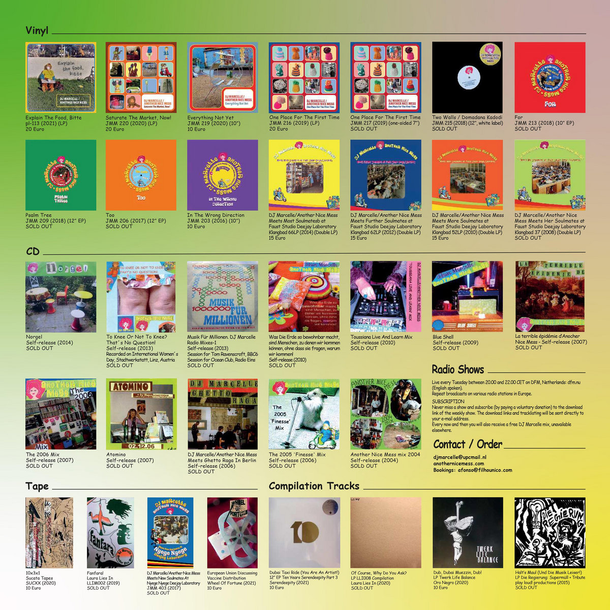 DJ Marcelle: The Musical | DJ Marcelle / Another Nice Mess