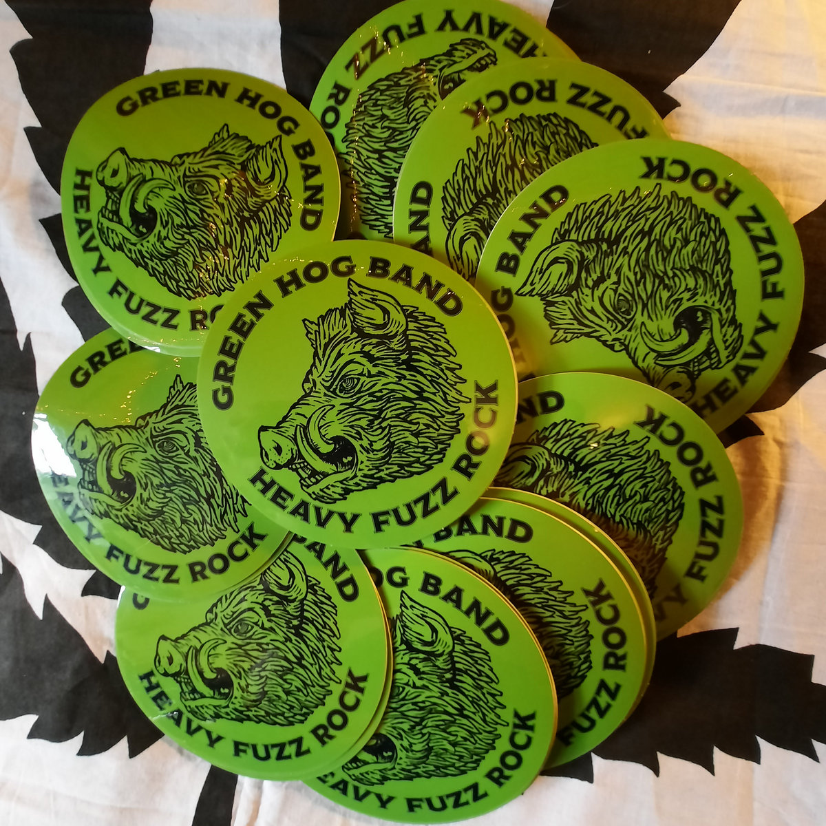 Green Hog Band sticker | Green Hog Band