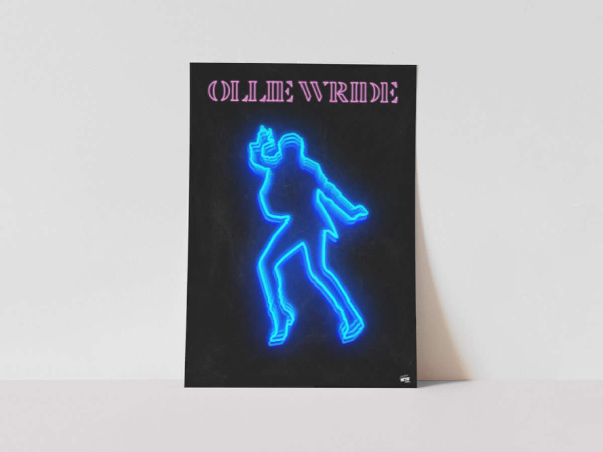 Neon Silhouette Poster (Signed) | Ollie Wride