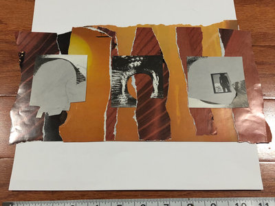 Original Collage Art: Quiet Evenings "Narrows" | Hooker Vision