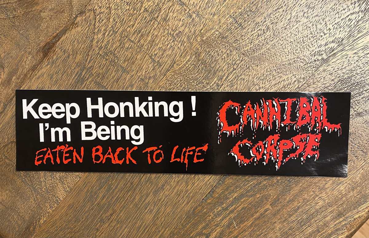 Cannibal Corpse Bumper Sticker! | RFL RECORDS