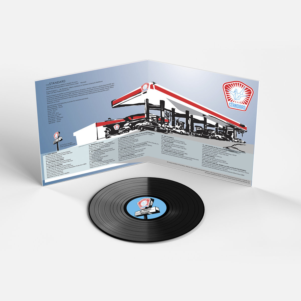 The Standard | Psyche Origami | Four Finger Distro