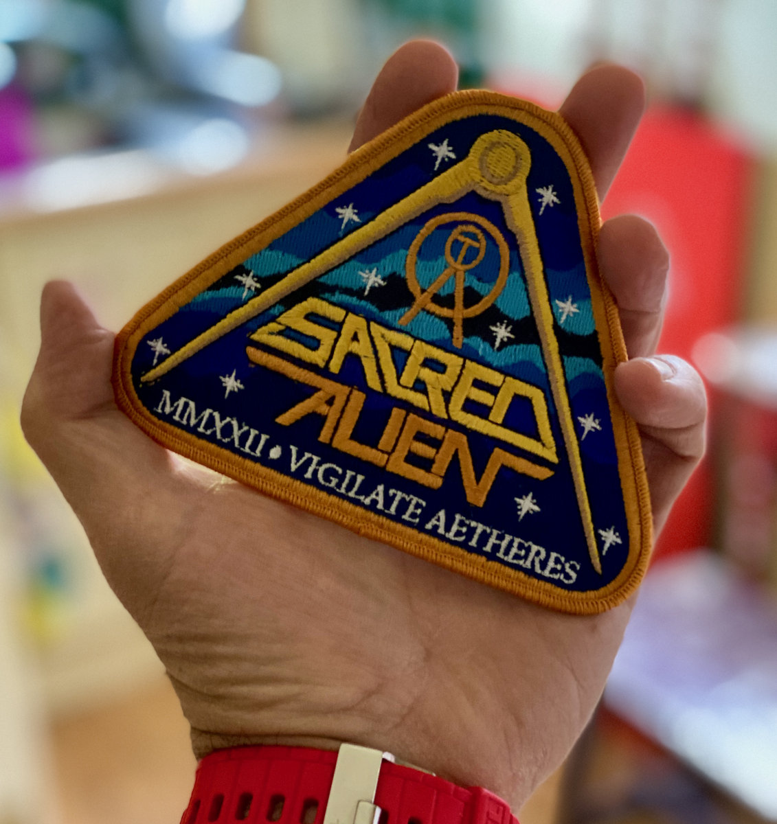 SACRED ALIEN MISSION PATCH | Sacred Alien