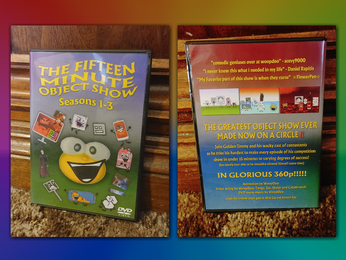 The Fifteen Minute Object Show DVD - Seasons 1-3 | WoopDoo