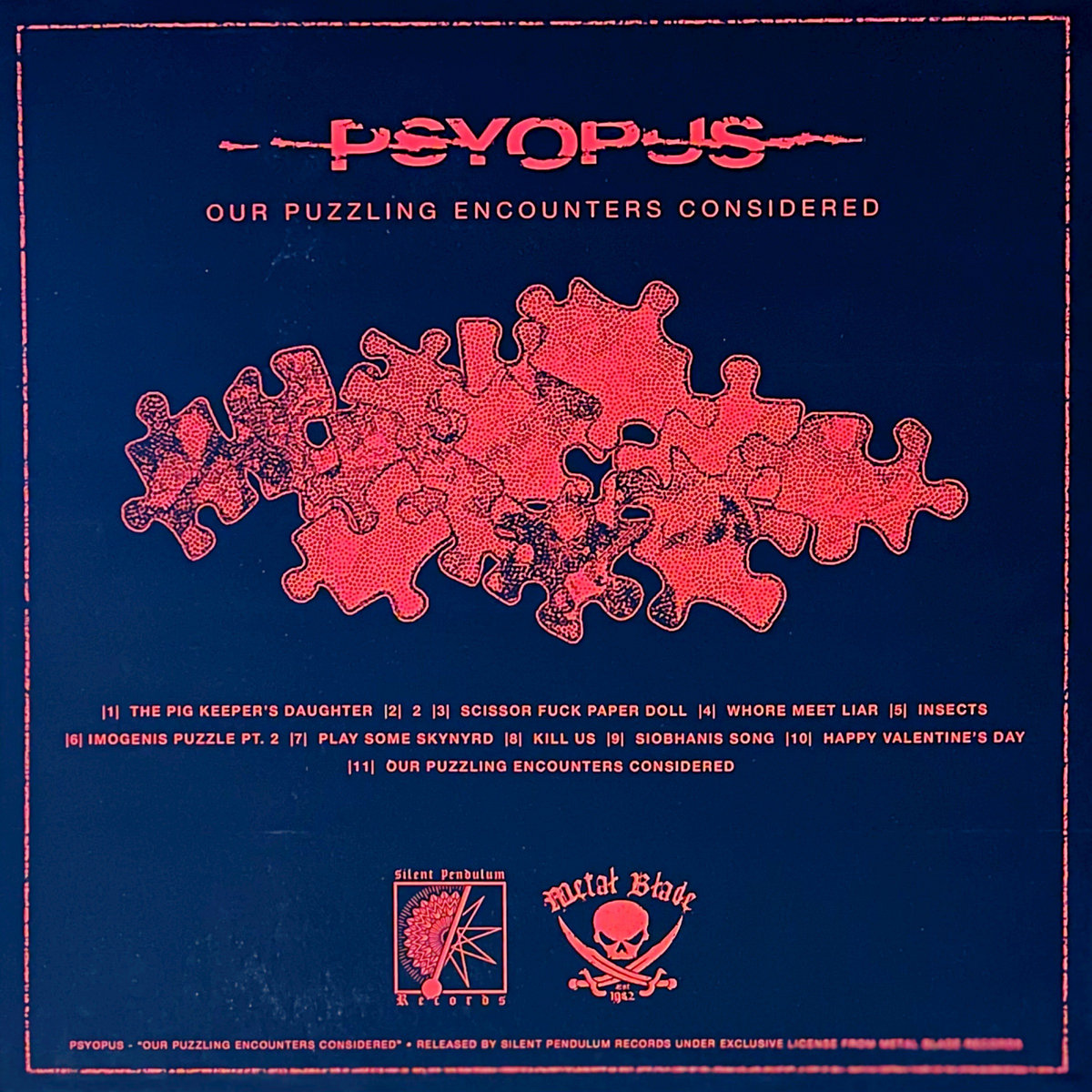 Our Puzzling Encounters Considered | Psyopus | Silent Pendulum Records
