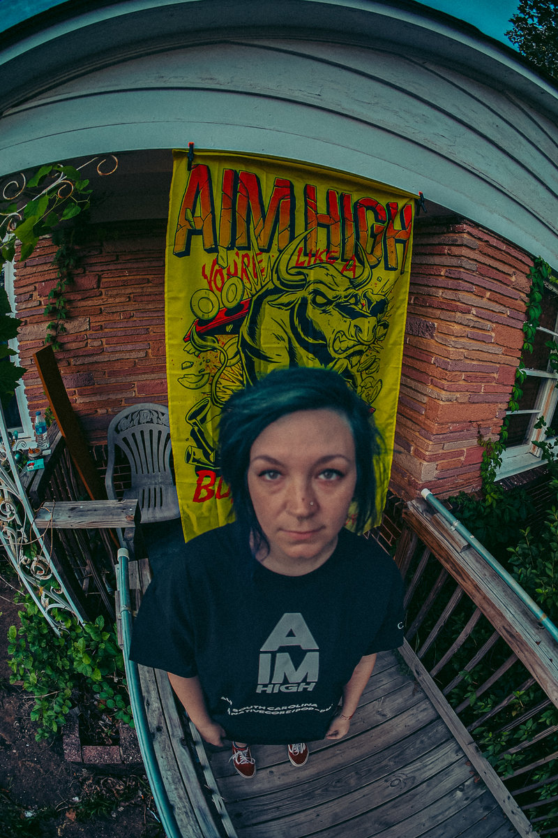 SSD WALL FLAG GOLD | Aim High