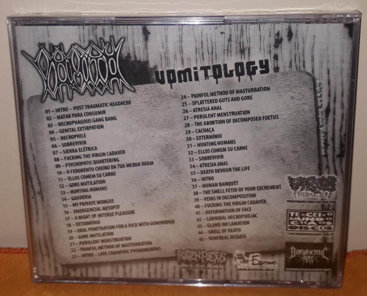 VÔMITO: Vomitology - CD Compilation | Rotten Foetus Records