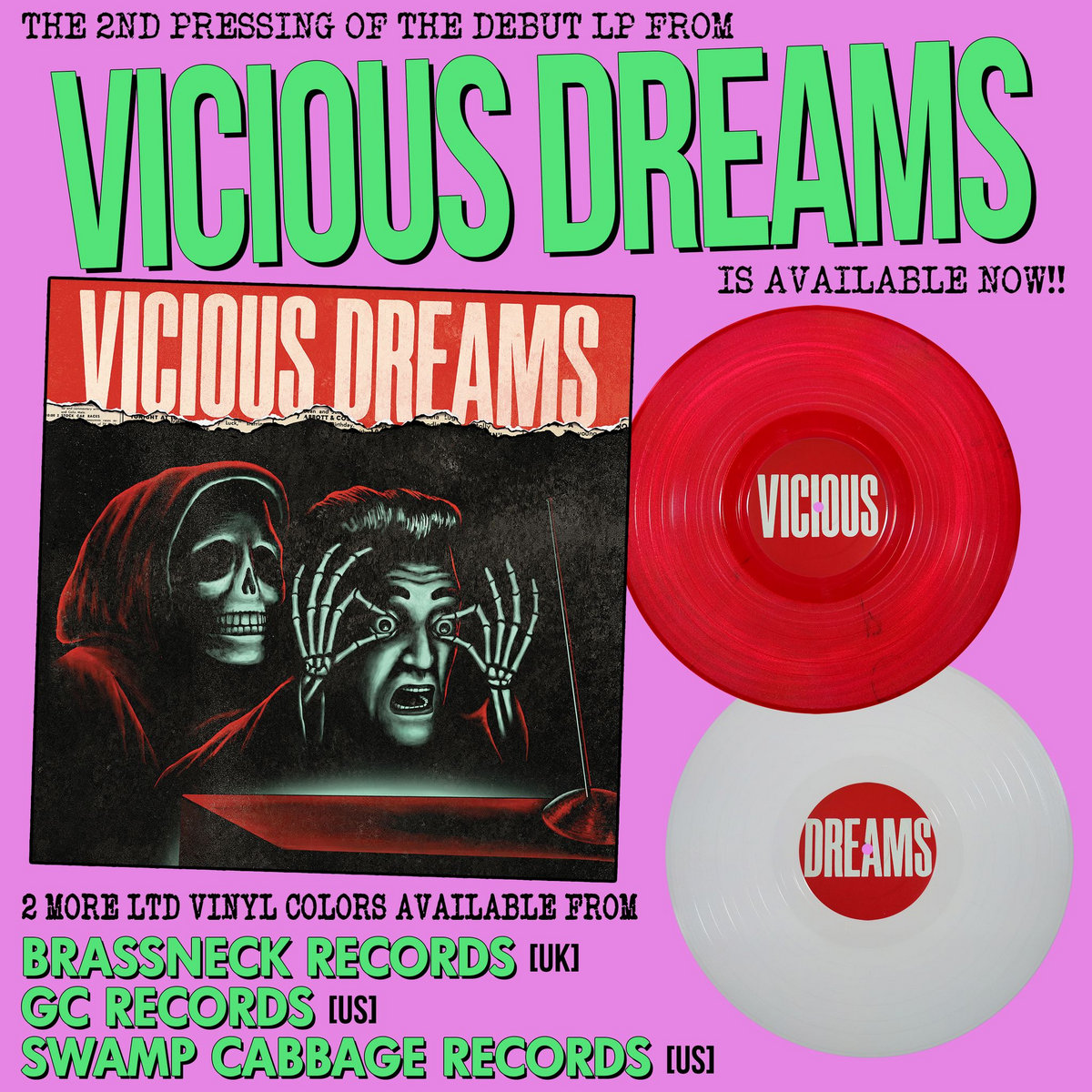 Vicious Dreams LP | Vicious Dreams | GC Records