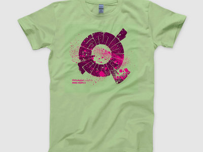 Mind Maps 3 Tshirt -Limited ( Pistachio ) | THE FUTURE SOUND OF LONDON