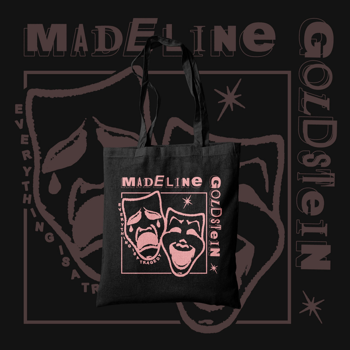 EVERYTHING IS A TRAGEDY Tote Bag | Madeline Goldstein