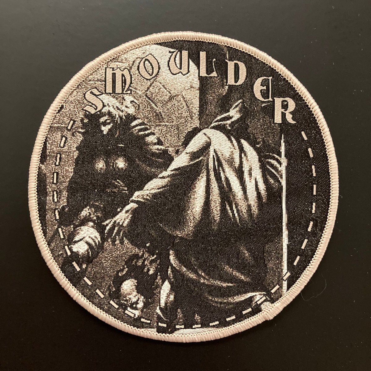 'The Sword Woman' Circular Patch | Smoulder